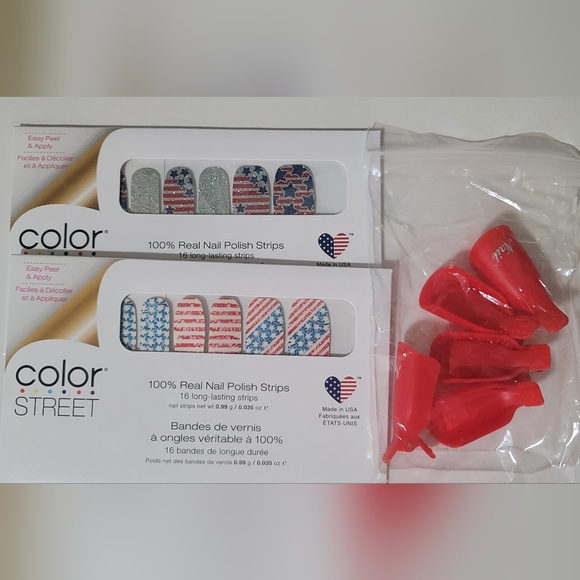 Color Street | Makeup | Nip Retired Patriotic Color Street Sets | Poshmark